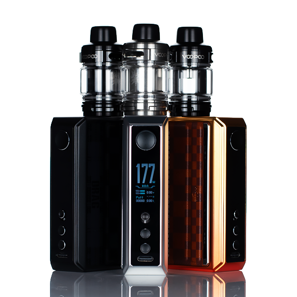 Voopoo Drag 5 177w Dual 18650 Box Mod Starter Kit Vape Mod