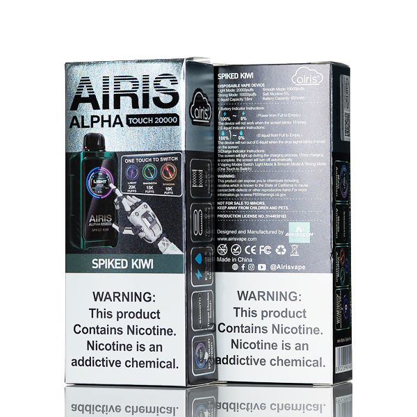 Airis Alpha Touch 20K Puffs Disposable | Only $6.99