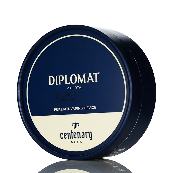 Centenary Mods Diplomat 23mm MTL RTA | High-End Rebuildable Tank