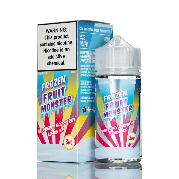 Frozen Fruit Monster - Blue Raspberry Lemon Ice - 100mL | Made in USA