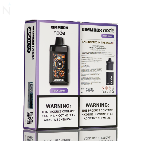 NimmBox Node 45K Puffs Disposable Kit | Only $11.99