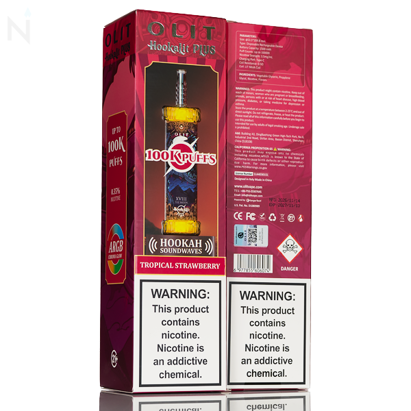 Olit Hookalit Plus 100K Puffs Disposable | Only $24.99!