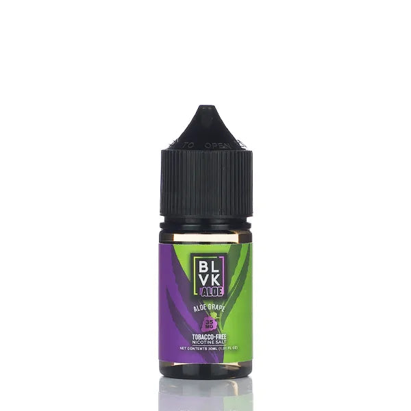 BLVK Aloe TFN Salt - Aloe Grape - 30ml | Salt Nic Pod Juice BLVK Aloe TFN Salt - Aloe Grape - 30ml | Salt Nic Pod Juice