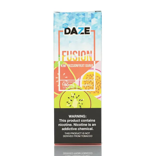 7 Daze Fusion TFN - Kiwi Passionfruit Guava ICED- 100ml | Vape Juice