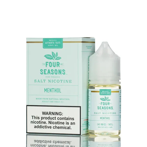 Four Seasons Salt Nicotine - Menthol - 30ml | Salt Nic