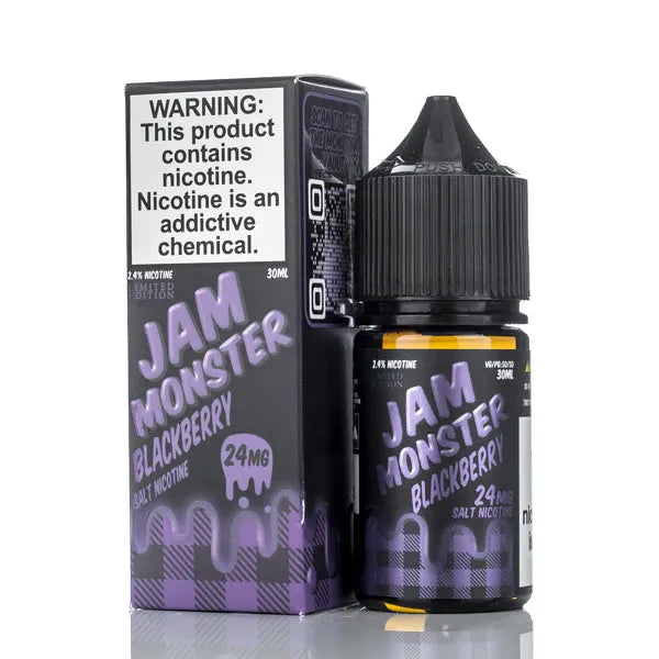 Jam Monster Salts - Blackberry - 30ml | E-Liquids