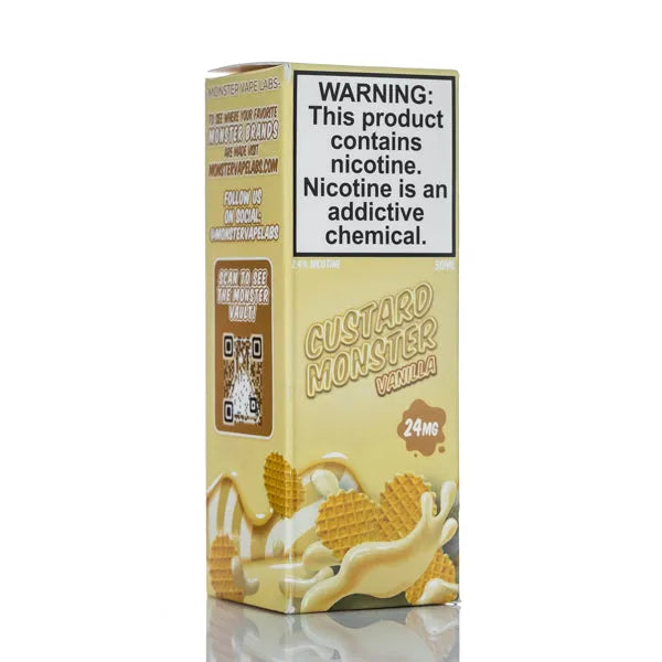 Custard Monster Salts - Vanilla Custard - 30ml | E-Liquids