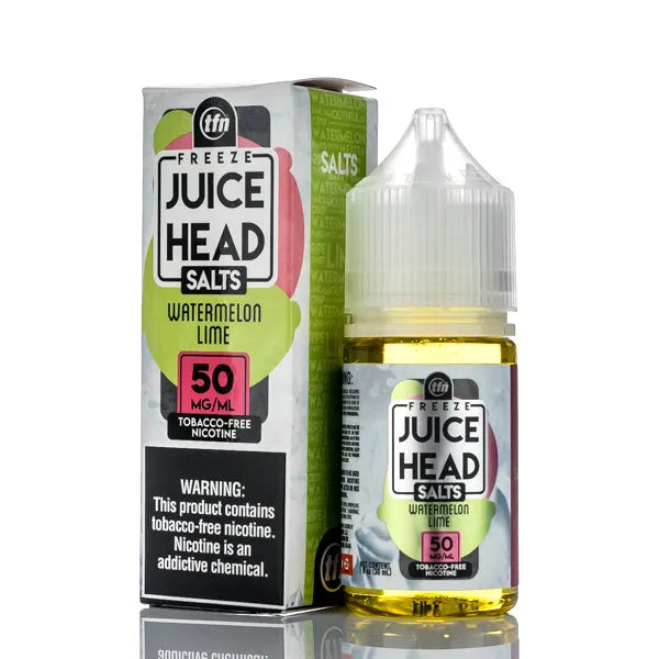 Juice Head TFN Salts - Watermelon Lime Freeze - 30ml | Salt Nic