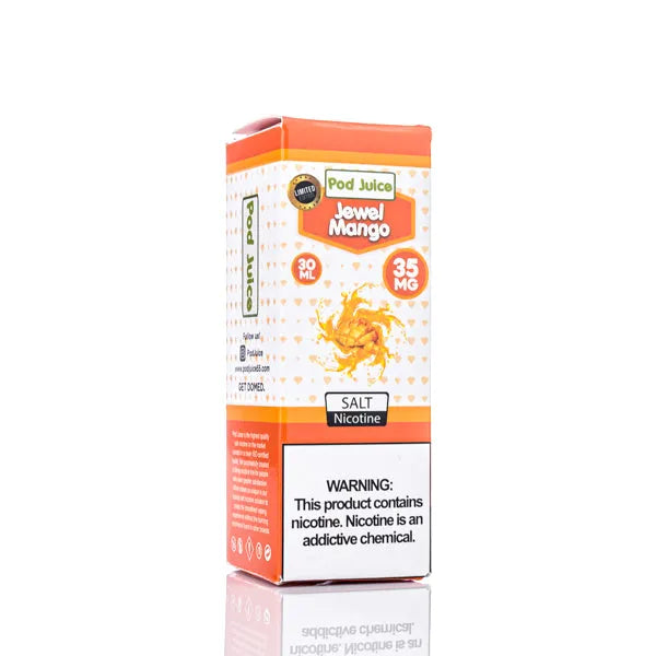 Pod Juice Smooth Salt - Mango - 30ml | Salt Nic Vape Juice