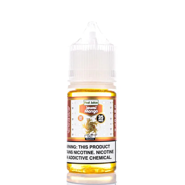 Pod Juice Smooth Salt - Mango - 30ml | Salt Nic Vape Juice