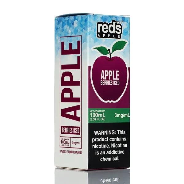 7 Daze Reds Apple ICED eJuice Berries - 100ml | E-Liquid