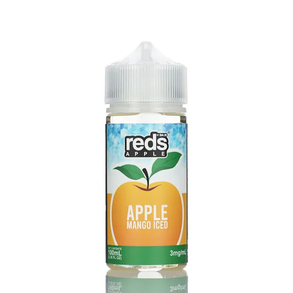 7 Daze Reds Apple ICED eJuice Mango - 100ml | E-Liquids