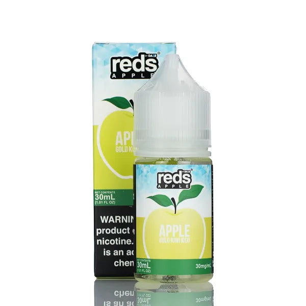 7 Daze Salt Reds Apple Gold Kiwi ICED - 30ml | Salt Nic
