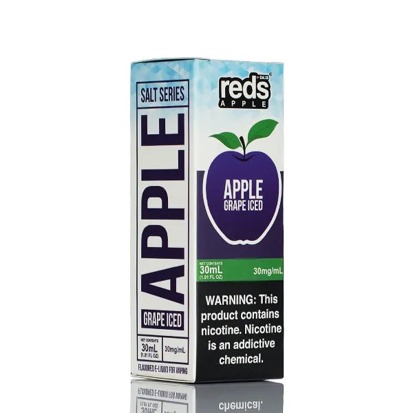 7 Daze Salt Reds Apple Grape ICED - 30ml | Salt Nic