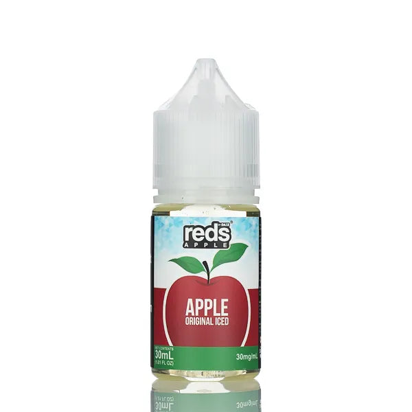 7 Daze Salt Reds Apple Original ICED - 30ml | Salt Nic