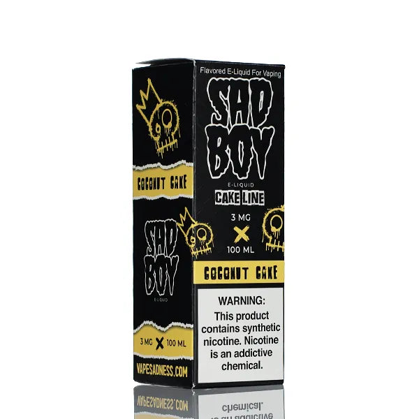Sadboy E-liquid - Coconut Cake - 100ml | Vape Juice