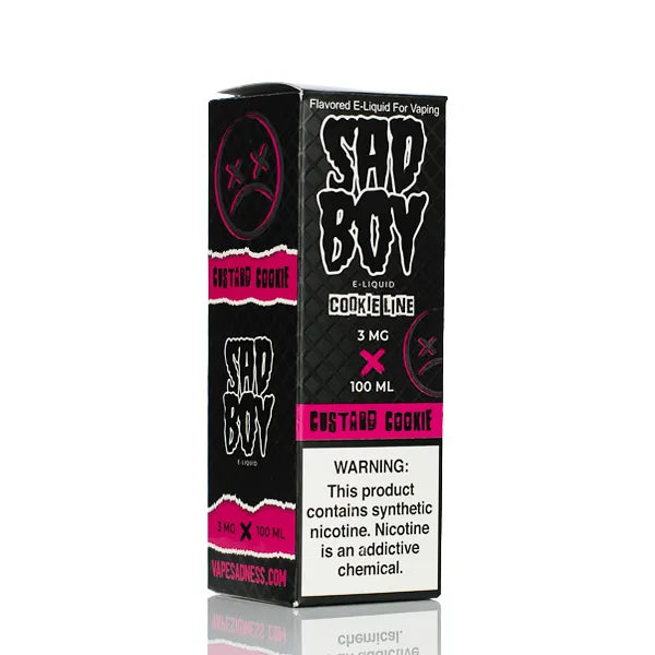 Sadboy E-liquid - Custard Cookie - 100ml | Vape Juice