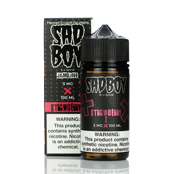 Sadboy E-liquid - Strawberry Jam - 100ml | Vape Juice