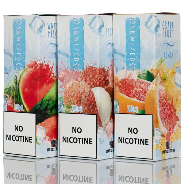 Skwezed Ice - No Nicotine Vape Juice Ice - 100ml | 0mg E-Liquids