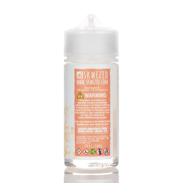 Skwezed - Peach - 100ml | E-Liquid Vape Juice
