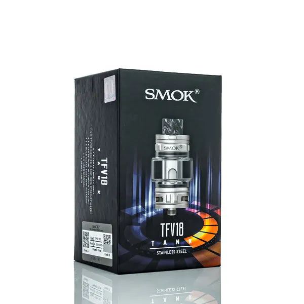 SMOK TFV18 Sub-Ohm Tank | Mesh Vape Tank, 7.5ml E-Liquid Capacity