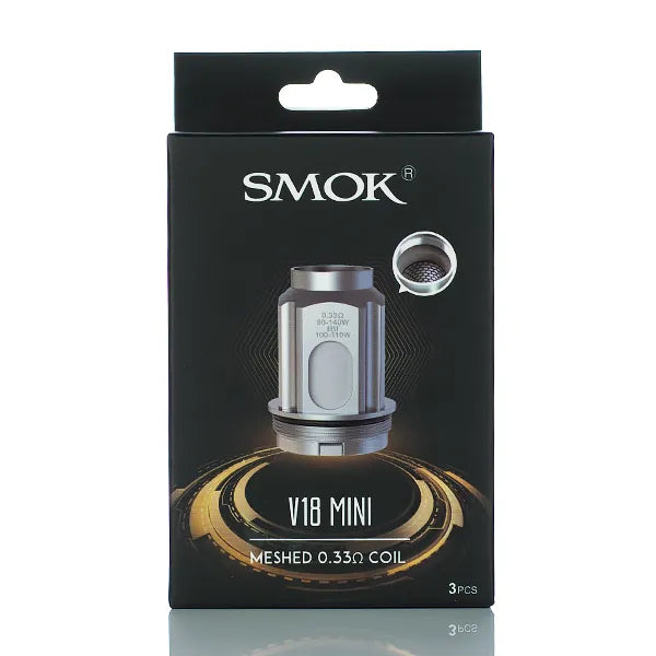 SMOK TFV18 Mini Replacement Coils | Mesh Vape Coil