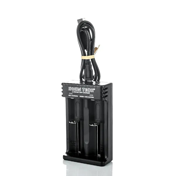 Hohm Tech Hohm School 2 Bay Battery Charger | Vape Charger