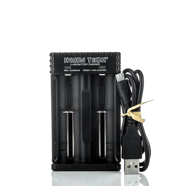 Hohm Tech Hohm School 2 Bay Battery Charger | Vape Charger